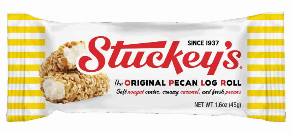 Stuckey’s 1.6 oz Vanilla Pecan Log Rolls (12 count) | Stuckey’s